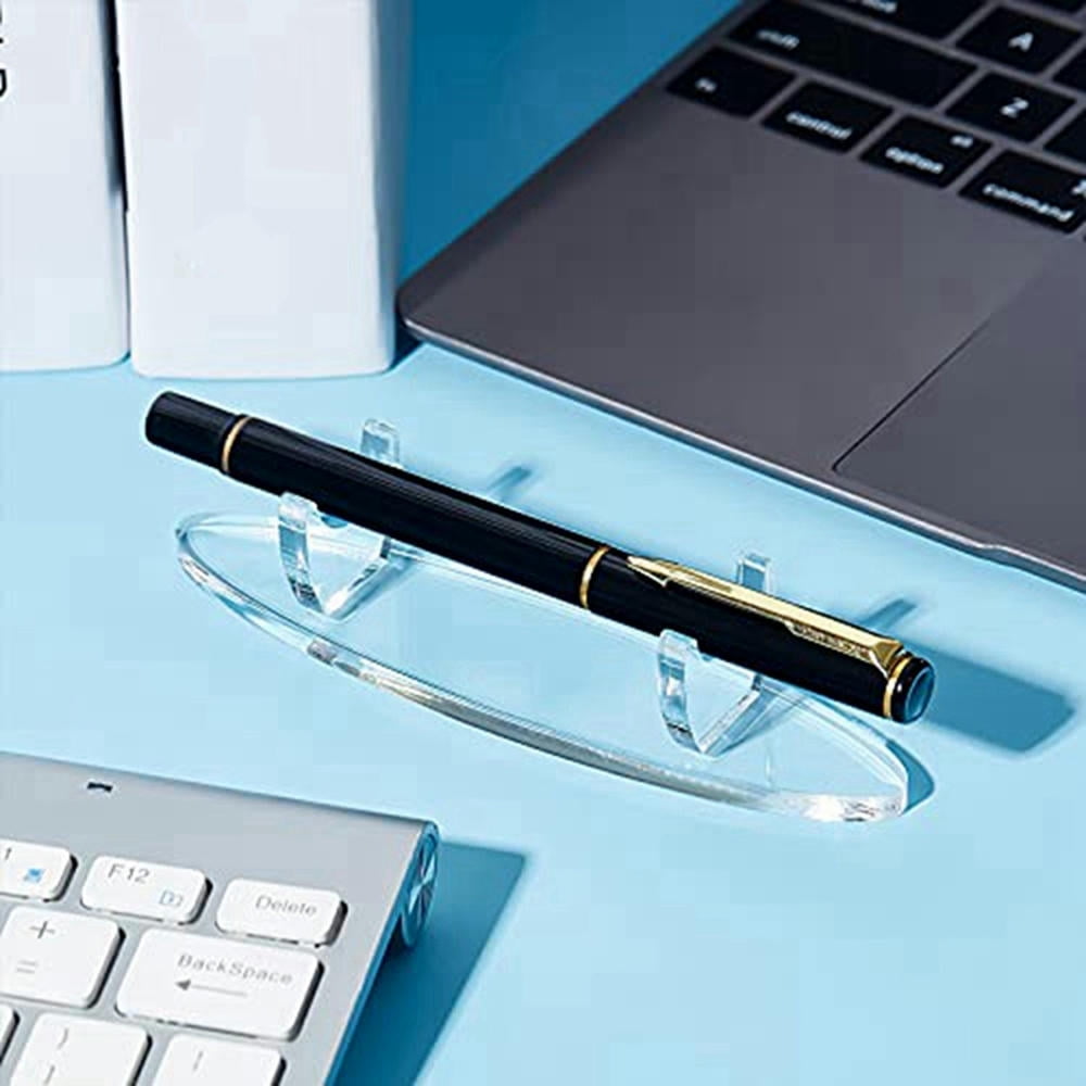FOR 6 Pieces Acrylic Pen Holder Display Stand Pencil Display Holder Pen ...