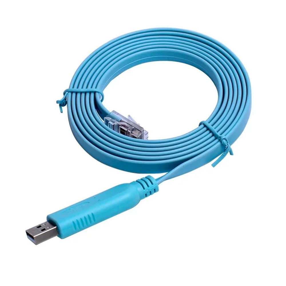 FOR 6FT length Network Routers USB RS232 RJ45 Console Cable For Router ...