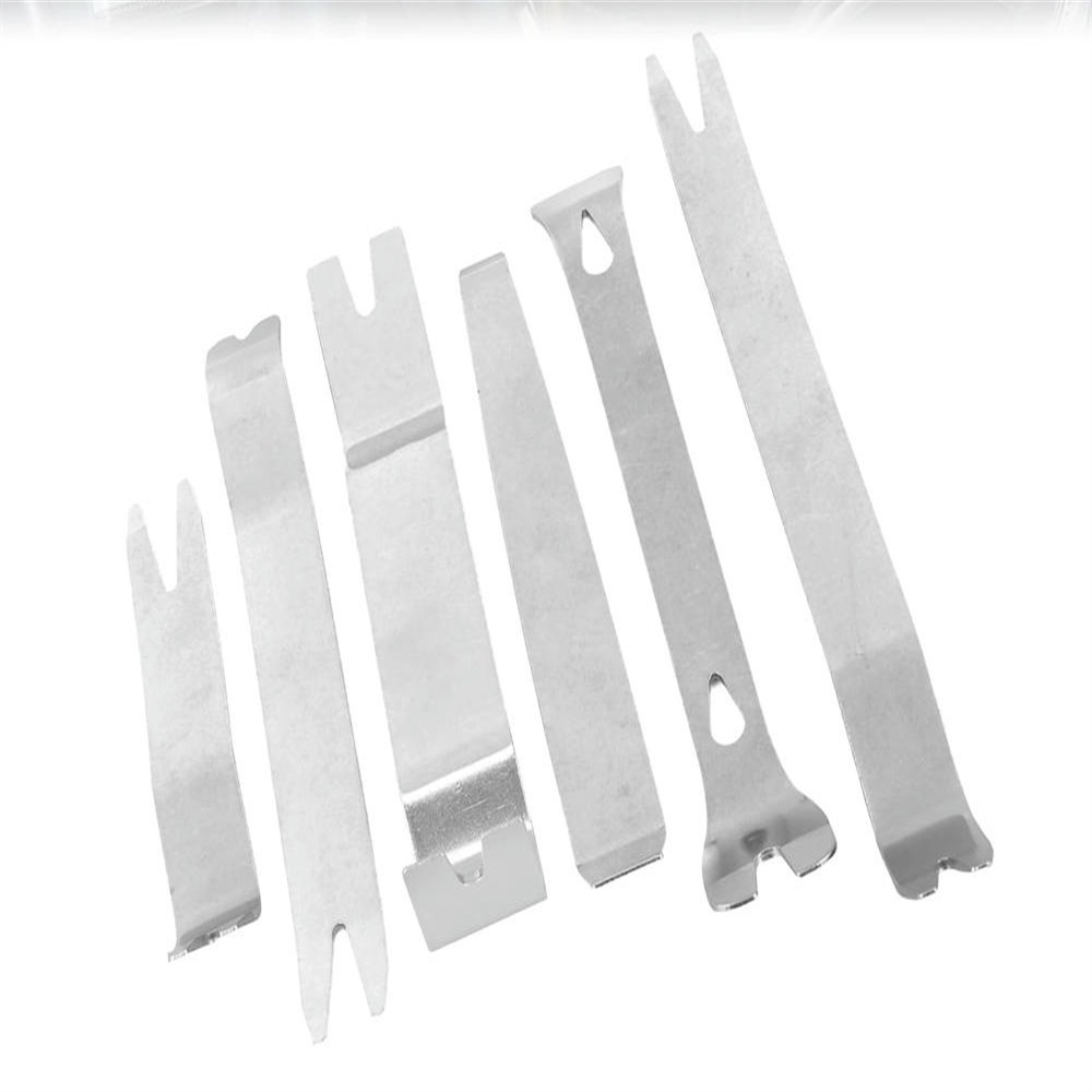 FOR 6pcs Radio Remover Ergonomic Pry Disassembly Tools for Dashboard ...