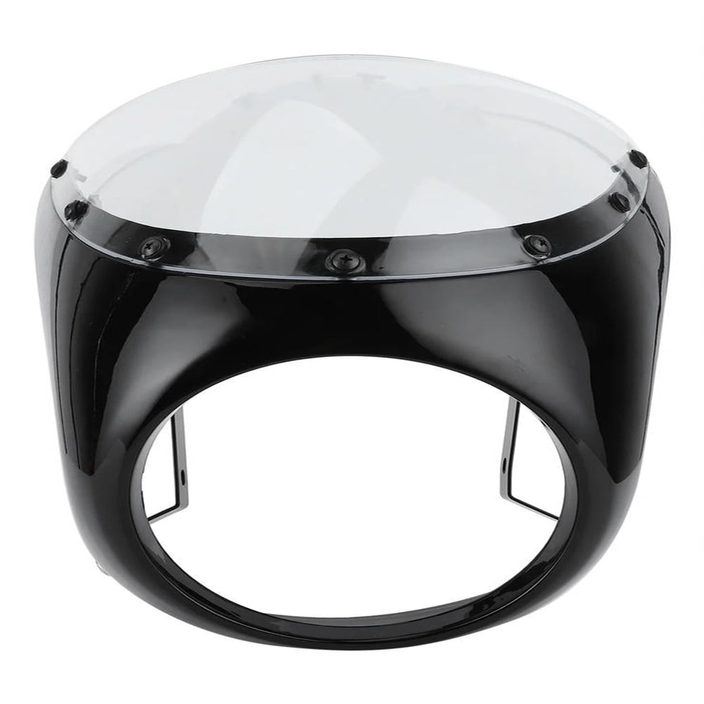 FOR 7in Headlight Fairing Wind Deflector Windshield for Motorcycle ...