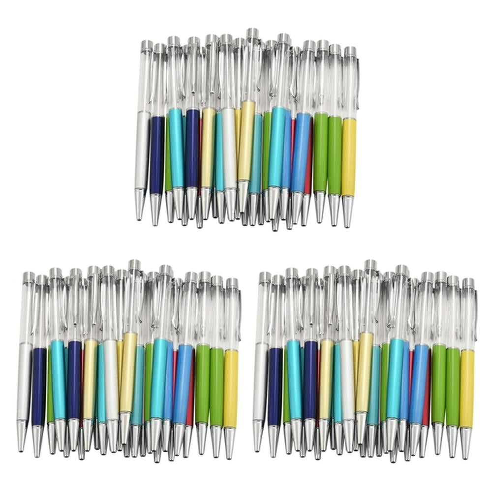 FOR 81 PACK Colorful Empty Tube Floating DIY Pens Ballpoint Pens ...