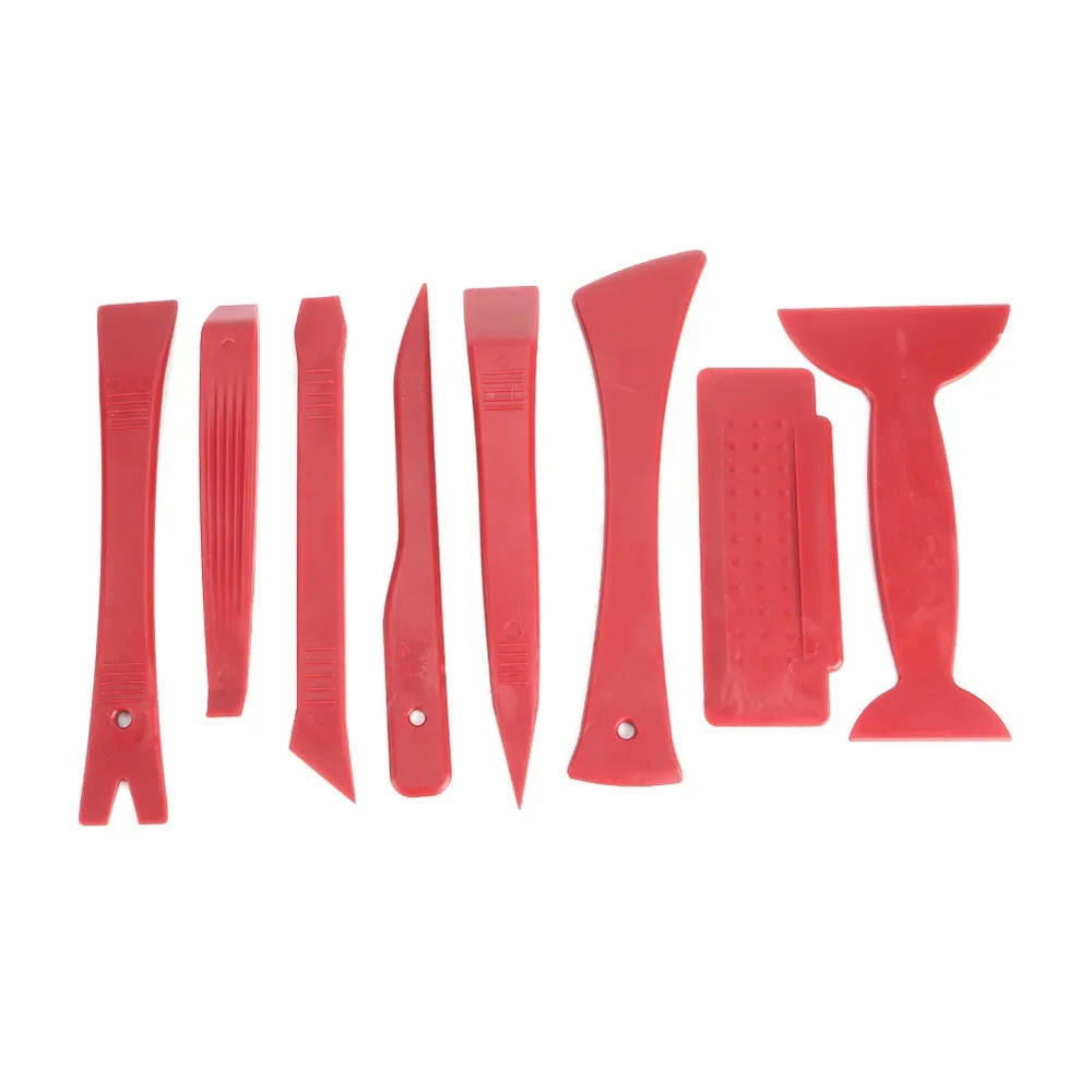 FOR 8pcs Car Interior Trim Removal Tool Kit Panel o Dashboard Remover ...