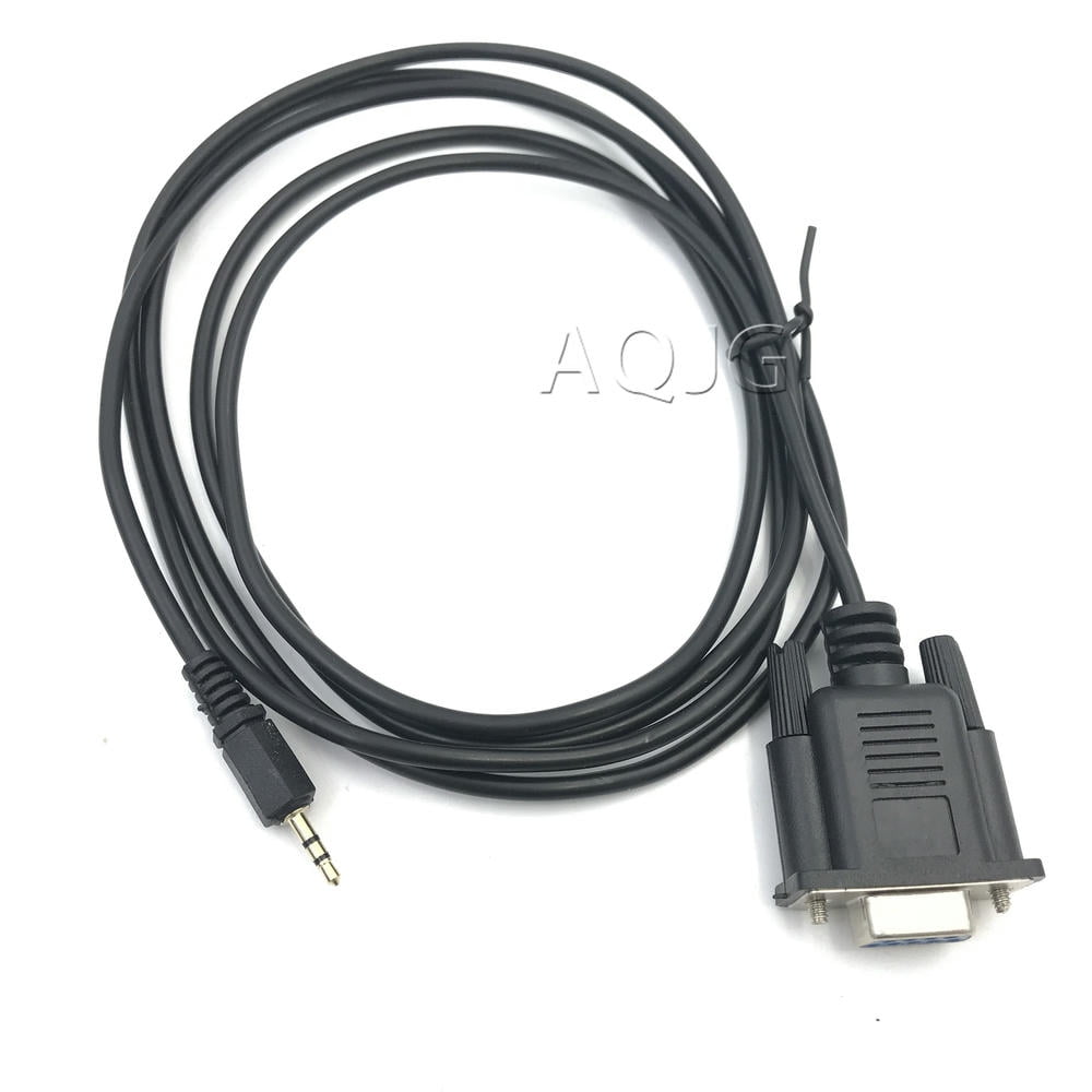 FOR 9 Pin RS232 DB9 Female TO 3.5MM 2.5mm 3P Male Serial Cord 180CM ...