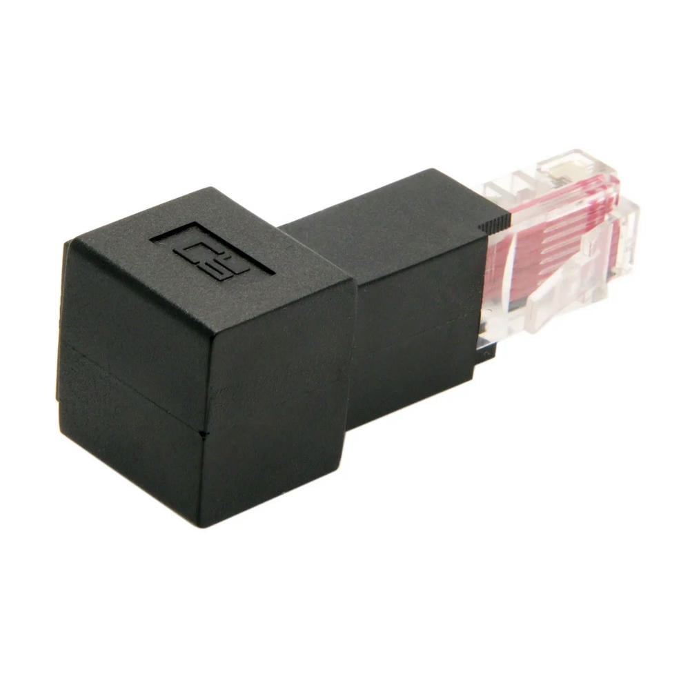 FOR 90 Degree Up Angled 8P8C FTP STP UTP Cat 5e Male to Female Network ...