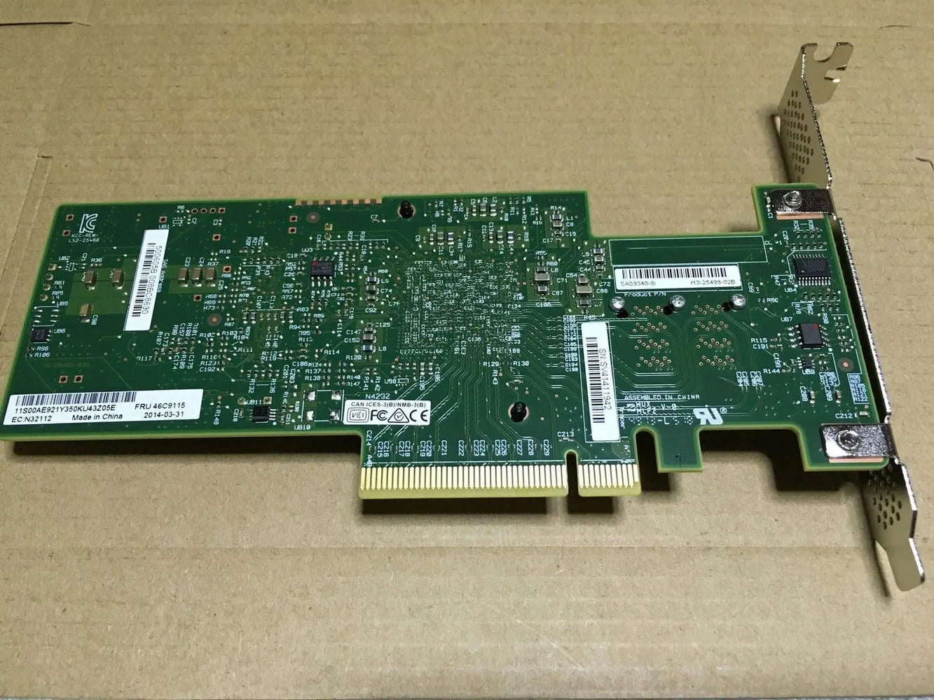 FOR 9340-8i 46C9115 M1215 12GB RAID0.1.10.8 PORTS controller raid ...