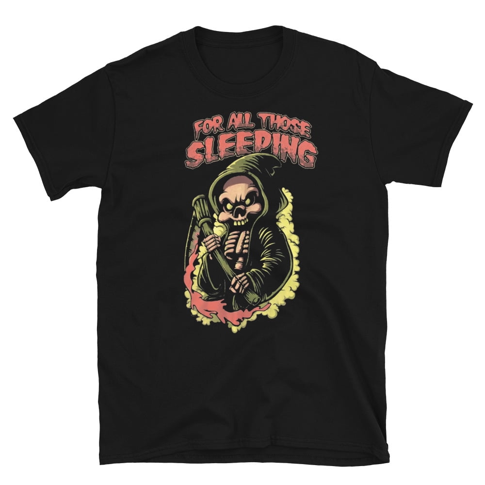 FOR ALL THOSE SLEEPING Grim Reaper Emo Scrreamo Easycore Band T-Shirt ...