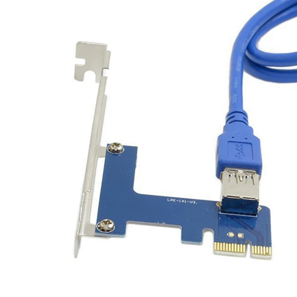 FOR Add In Card Pcie 1 To 4 PCI Express Riser Card Mini ITX To External ...