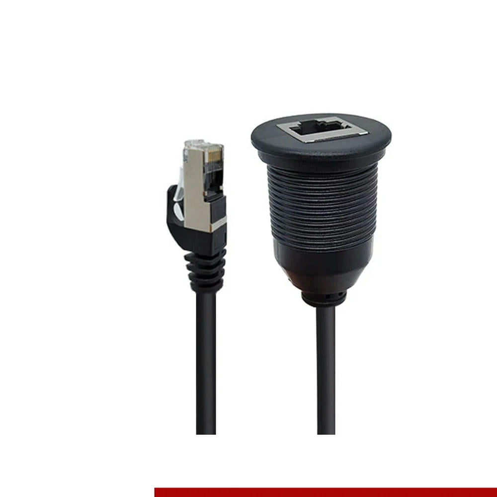 FOR CAT5E Ethernet Waterproof Cable,rj45 IP67 Male To Female Panel ...