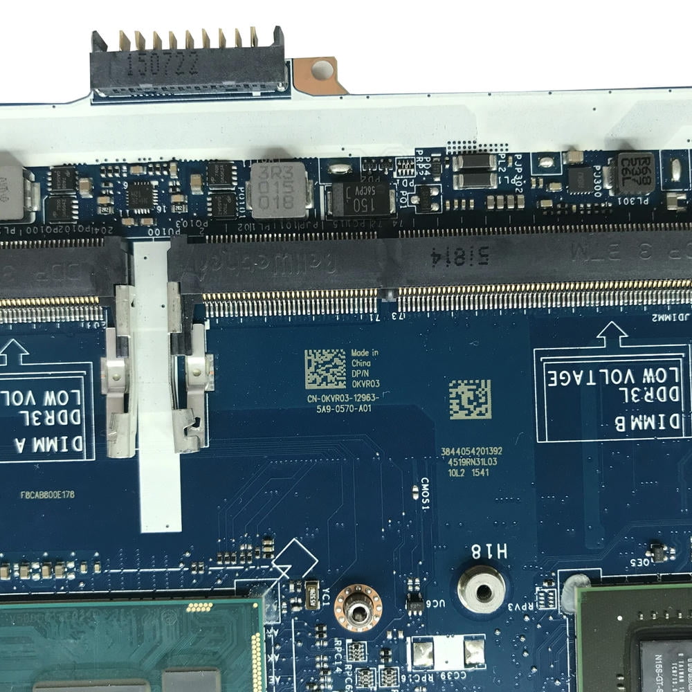 FOR CN-0KVR03 0KVR03 KVR03 For E7450 Laptop Motherboard ZBU11 LA-A963P With SR23V i7-5600U 840M ...