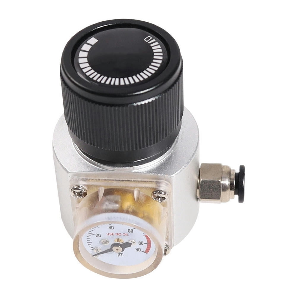 FOR CO2 Keg Gas Regulator Pressure Reducer Adapter For Glass Bottles ...