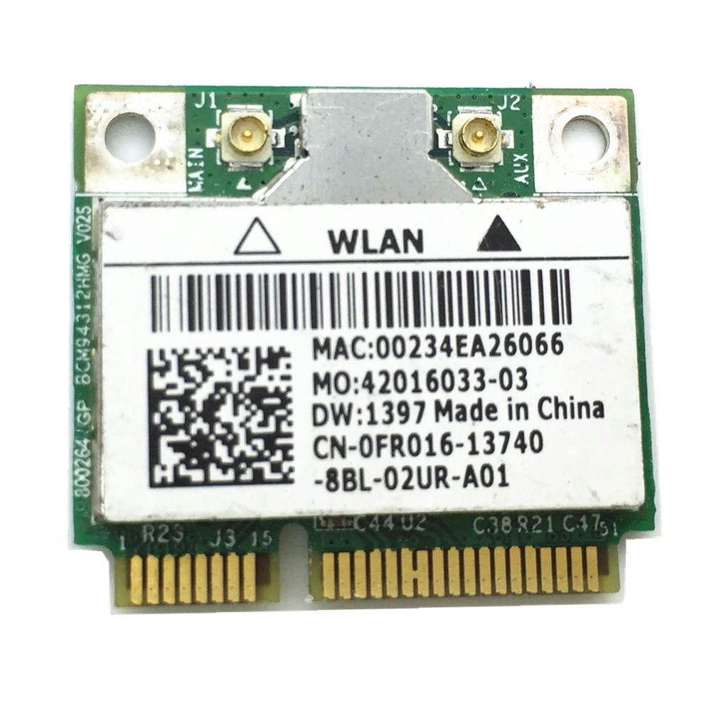 FOR Card for BCM94312HMG BCM4312 Half Mini pci-e card for DW1397 ...