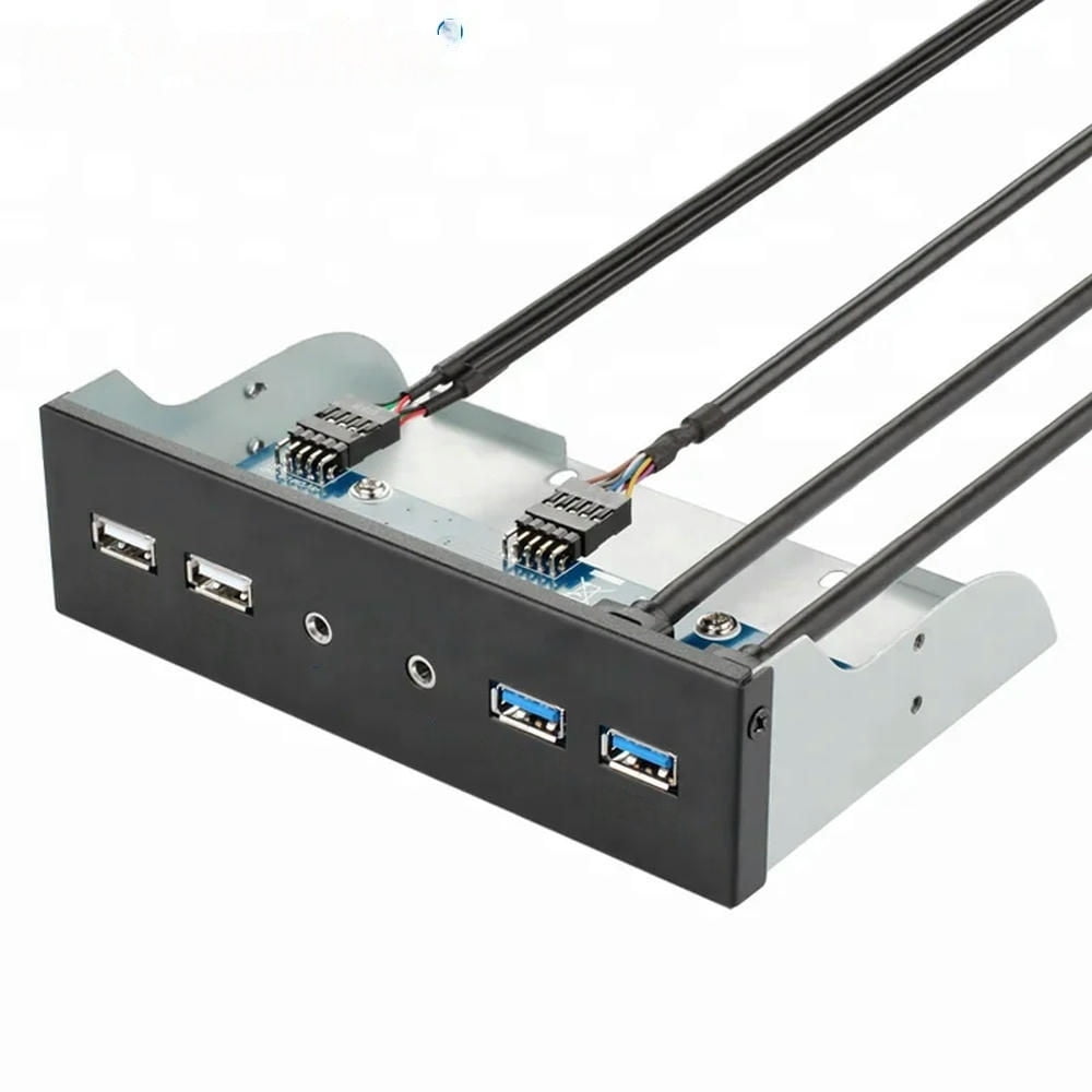 FOR Computer Case USB 2.0 USB 3.0 HD Audio Custom USB Front Panel 5.25 ...