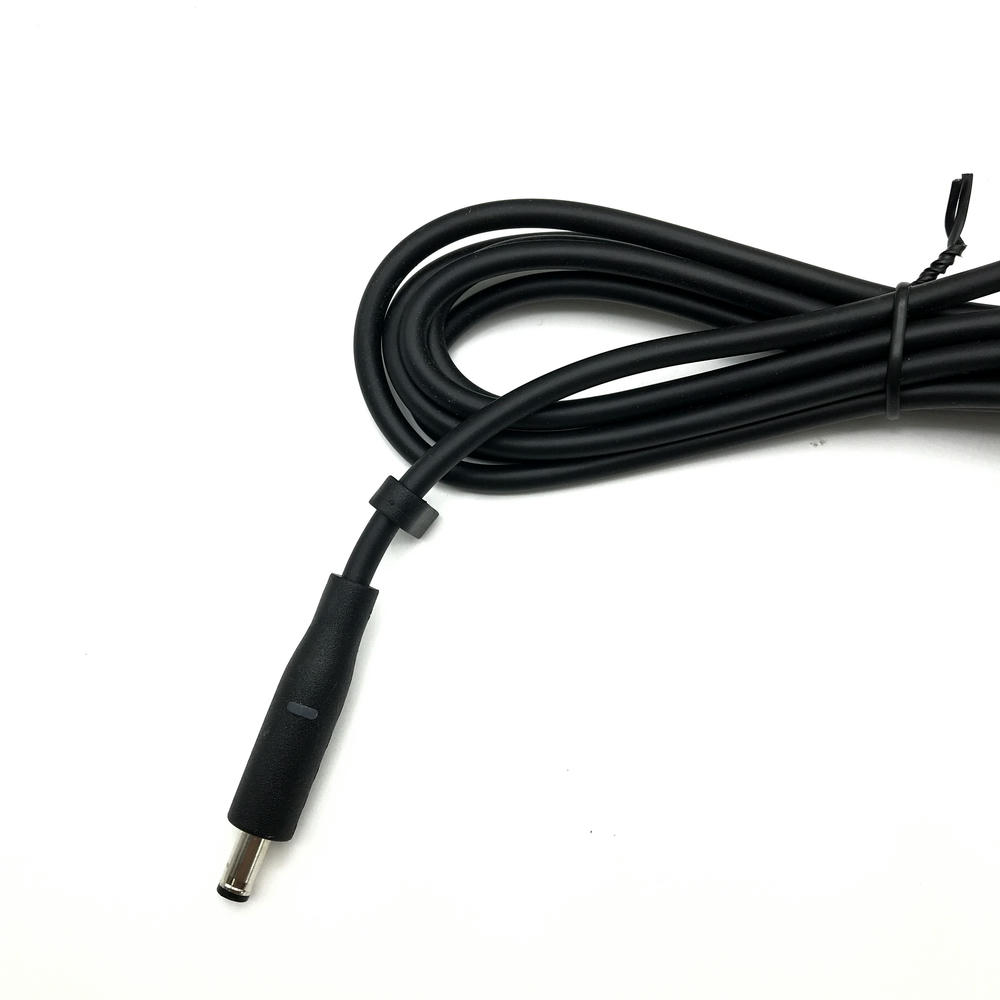 FOR Copper DC Tip Plug Connector Cord Cable for Laptop Adapter black ...