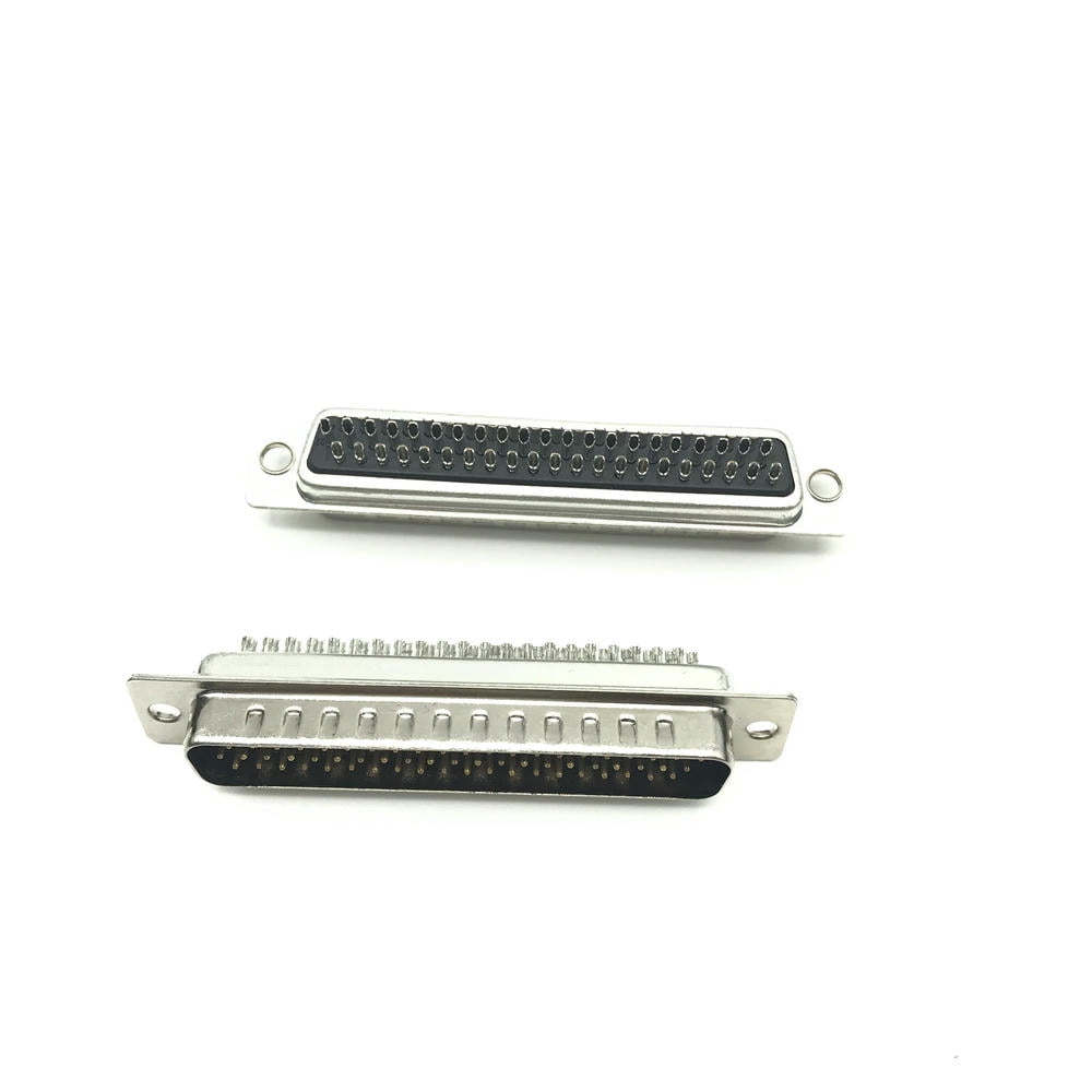 FOR DB62 female MALE CONNECTOR + metal shell Solder Type D-Sub ...