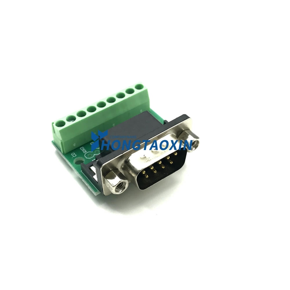 FOR DB9 Male Female Connector 9Pin RS232 RS485 Conversion Board ...