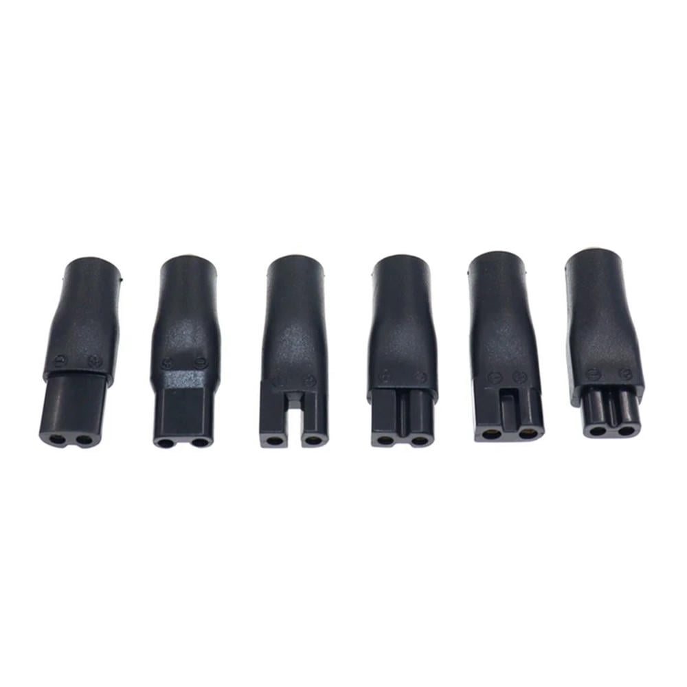 FOR DC5.5x2.1mm Male Plug to C8 Female Connector Power Cord Conversion ...
