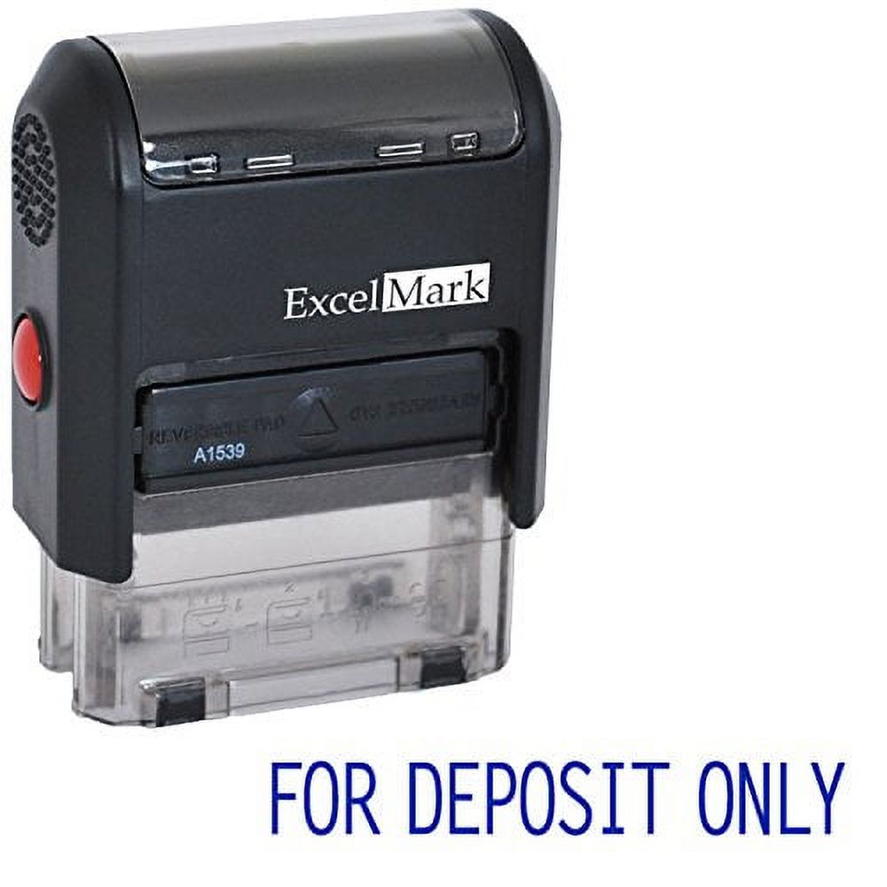 Consolidated Stamp, COS035523, Pre-inked For Deposit Only Message Stamp ...