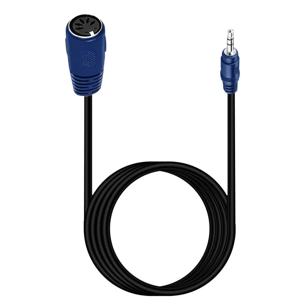 FOR DIN to 3.5mm Cable, 50CM 5 Pin DIN Female to 3.5MM male SmartPhone AUX Headphone Stereo ...