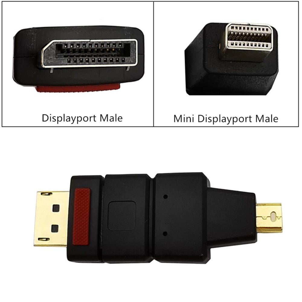 FOR Displayport to Mini DisplayPort 4K Adapter Displayport 1.2 Cable ...