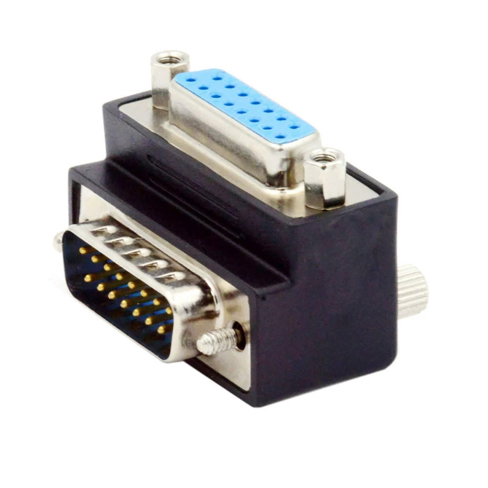 FOR Down UP 90 Degree Angled DSUB miniature 15pin Male to Female ...