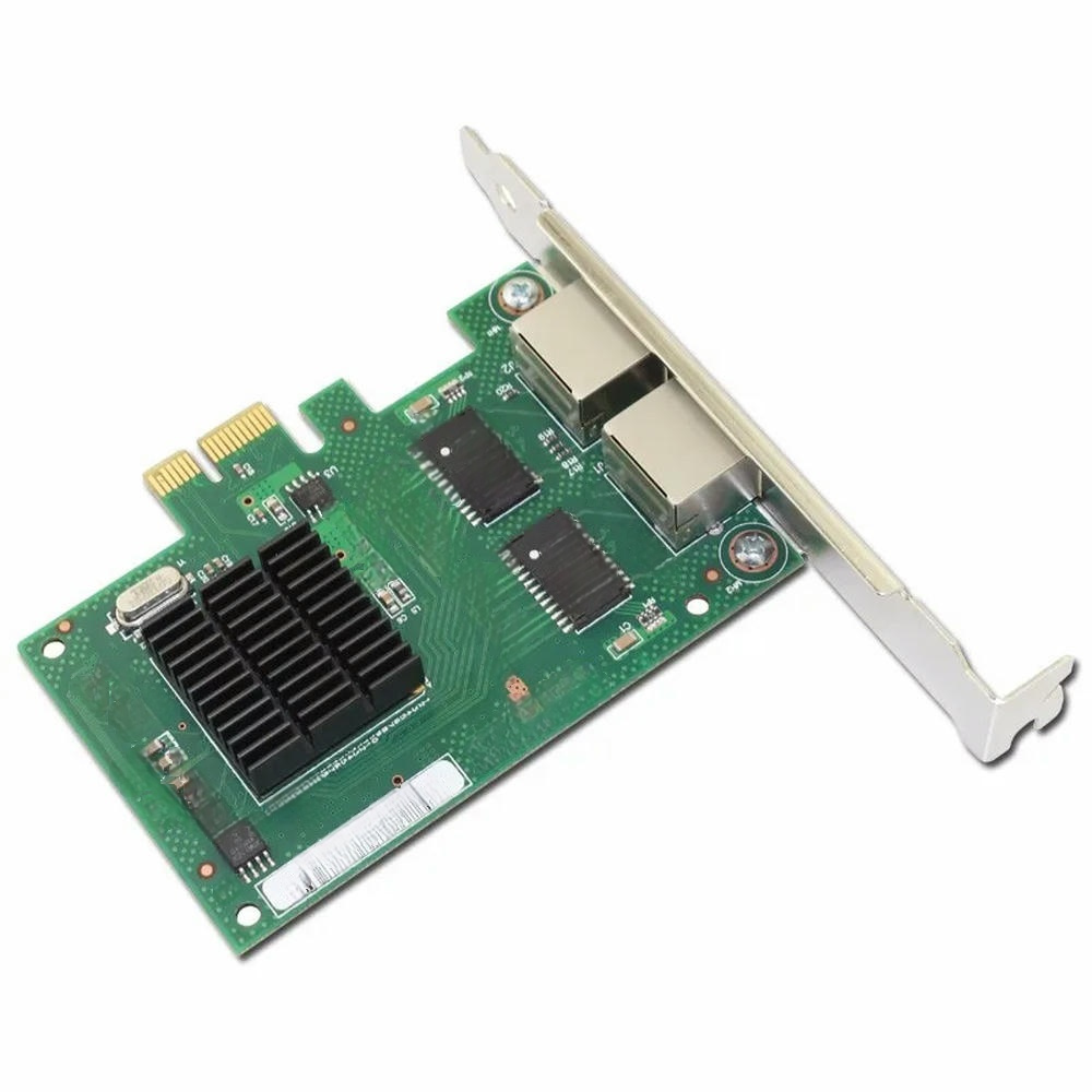 FOR Dual Port Gigabit Ethernet Adapter With bcm5715 Chipset - Walmart.com