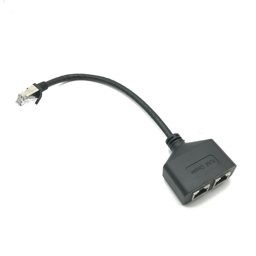 FOR Eight Network Cable Splitter One Point Two Adapter Network Extender ...