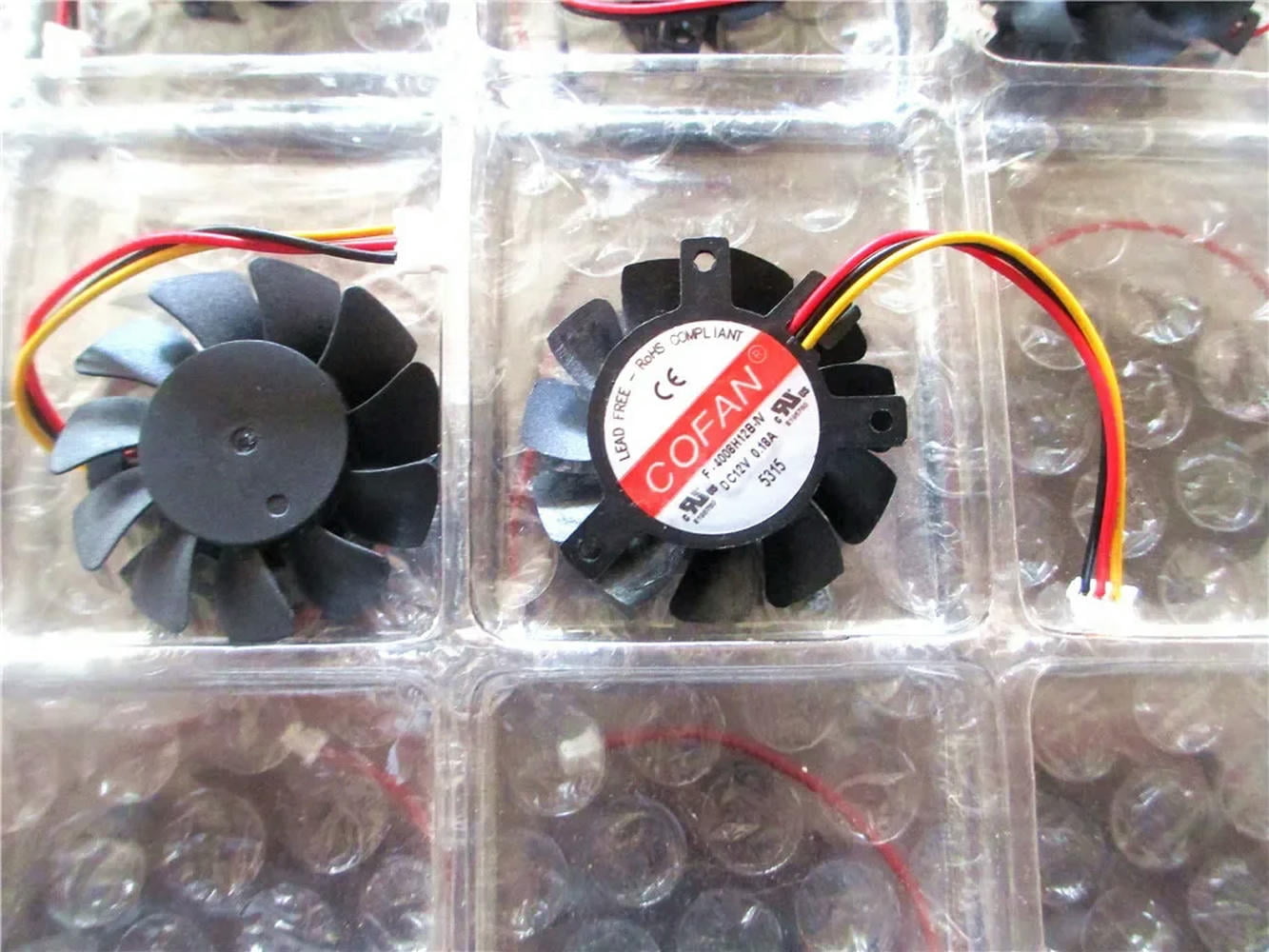 FOR F-4008H12B-IV 12V 0.18A 4008 DFB400705M DFB400705M 5V dual ball ...