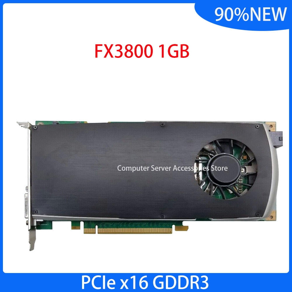 FOR FX3800 1GB Graphics card PCIe x16 GDDR3 519297-001 2560×1600 1024MB ...