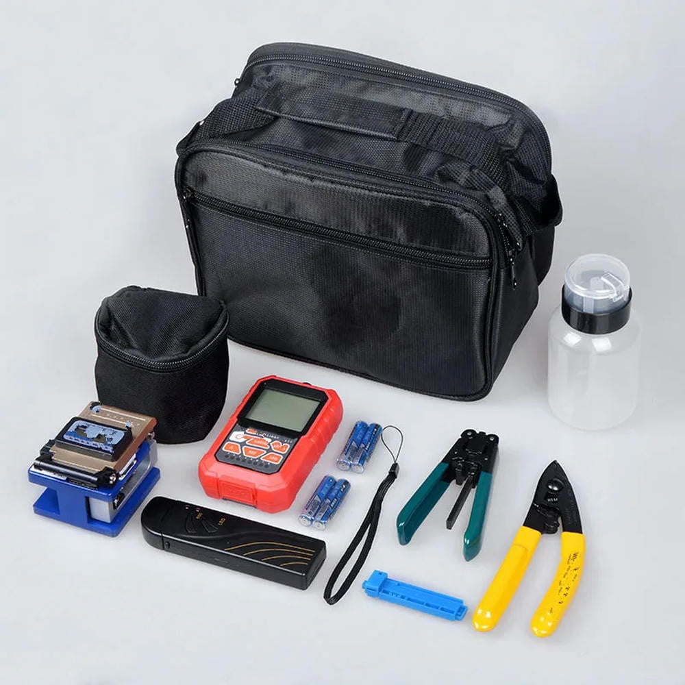 FOR Fiber Optic Tool Kit with Fiber optic power meter FC-6S Fiber ...