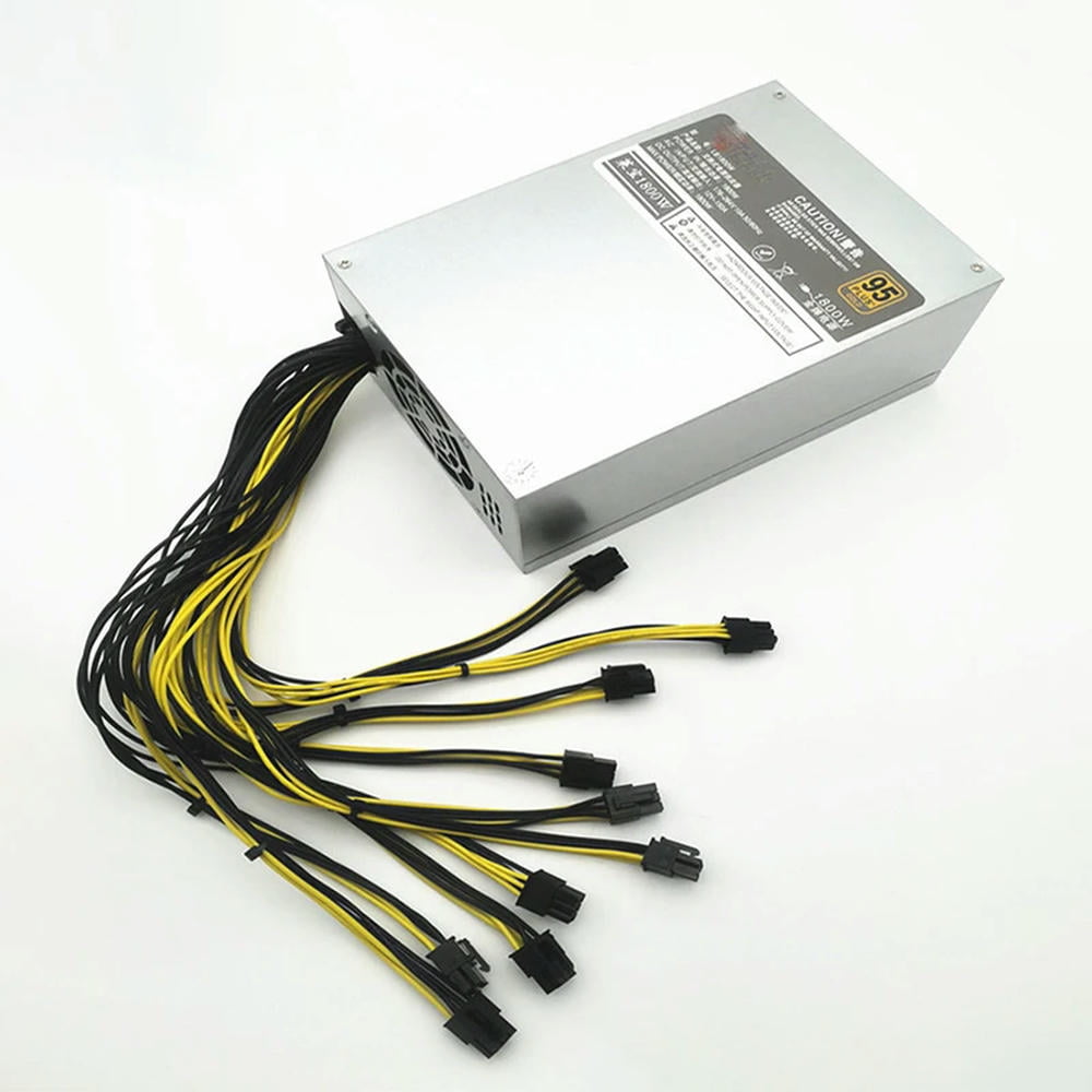 FOR For Server Power Supply LB-1800 LB1800W 1800W 10*6PIN 12V 4U Tested ...
