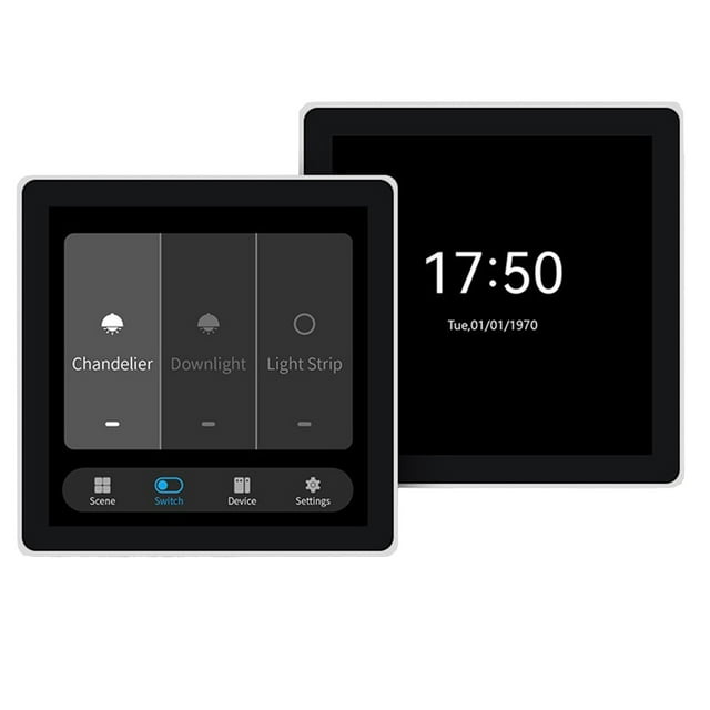 FOR For Tuya For Smart Home Multiple For ZigBee Control Panel LCD Touch ...