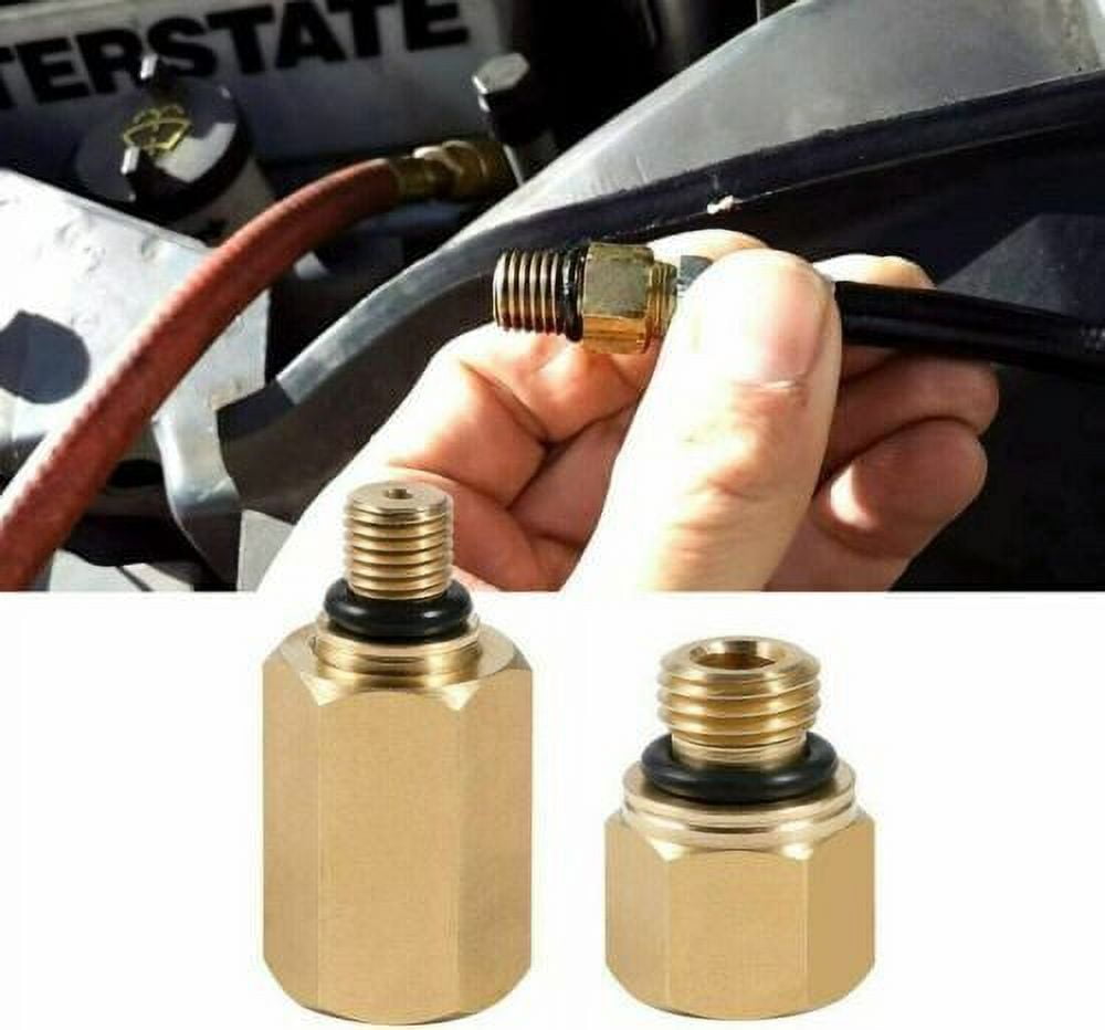 FOR Ford 6.0L High Pressure Oil System Fuel Rail Adapters ICP Leak Air ...
