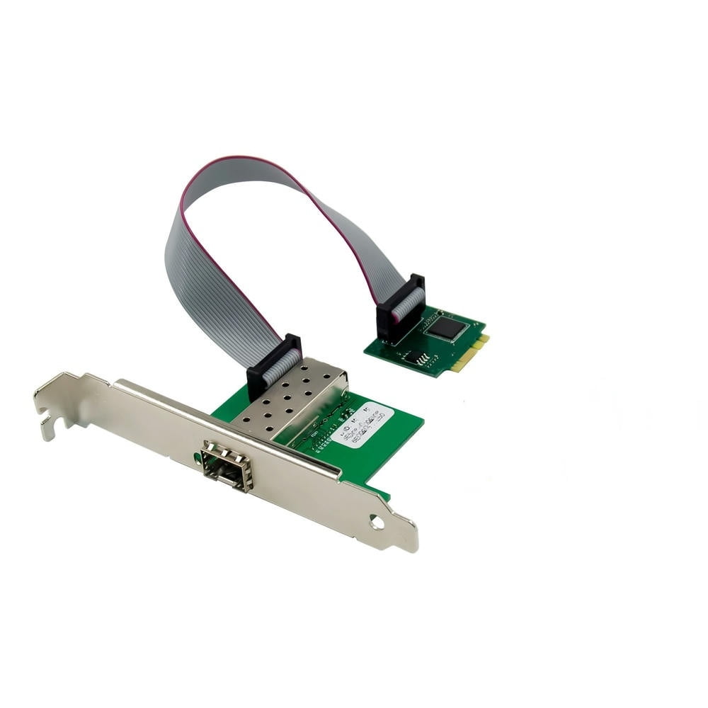 FOR Gigabit Ethernet M.2 A+E KEY Single fiber port 1000Mbps SFP I210 ...