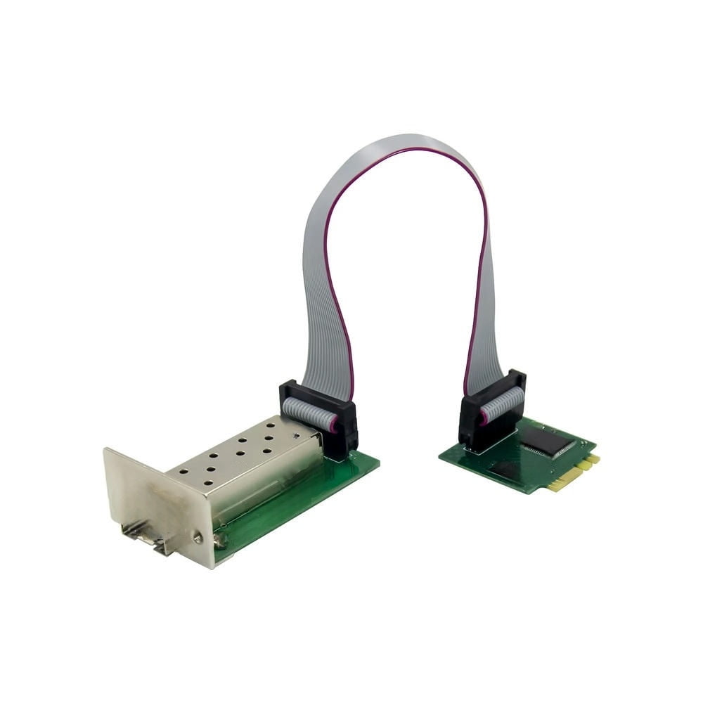 FOR Gigabit Ethernet M.2 A+E KEY Single fiber port 1000Mbps SFP network ...