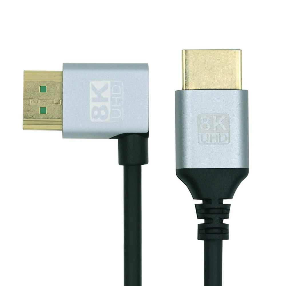 FOR HDTV 2.1 Ultra Thin HDTV Cable 8K 4K Hyper Super Flexible Slim Cord ...