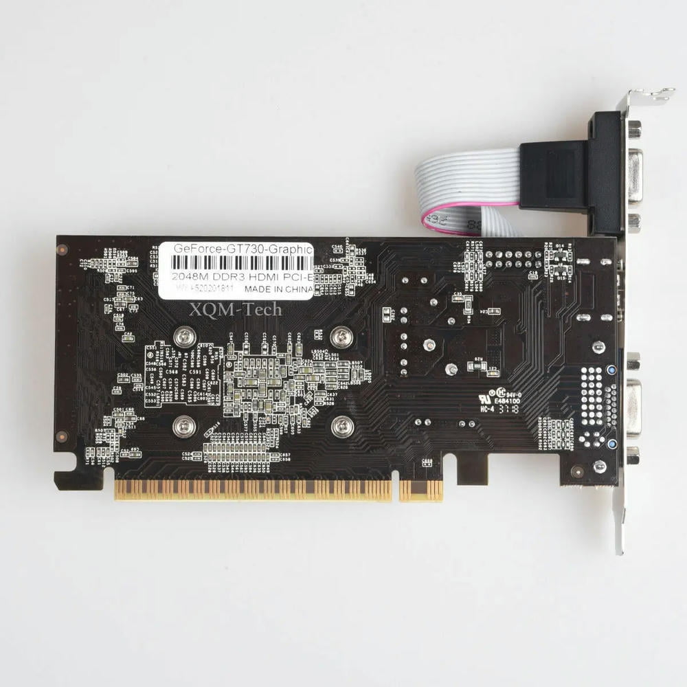 FOR Home Computer GT730 2GB DDR3 DVI VGA HDMI PCI-E Graphics Card ...