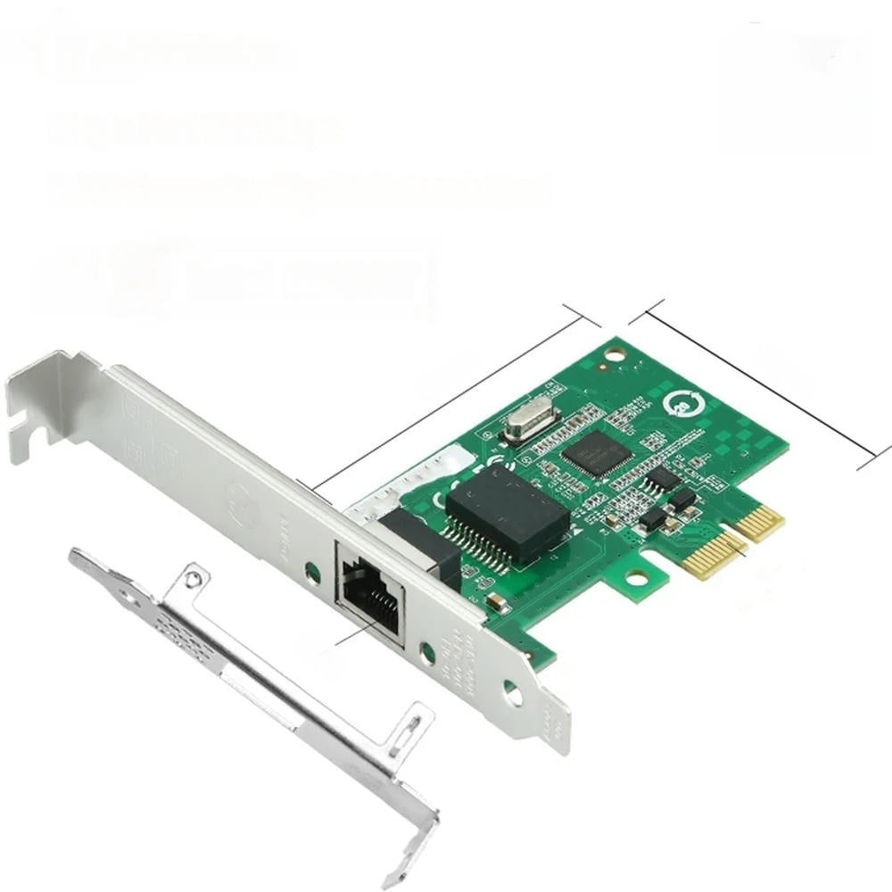 FOR I210-T1 Single Port Wired Gigabit Ethernet Server Adapter For I210AT Chip PCIe X1 RJ45 PXE ...