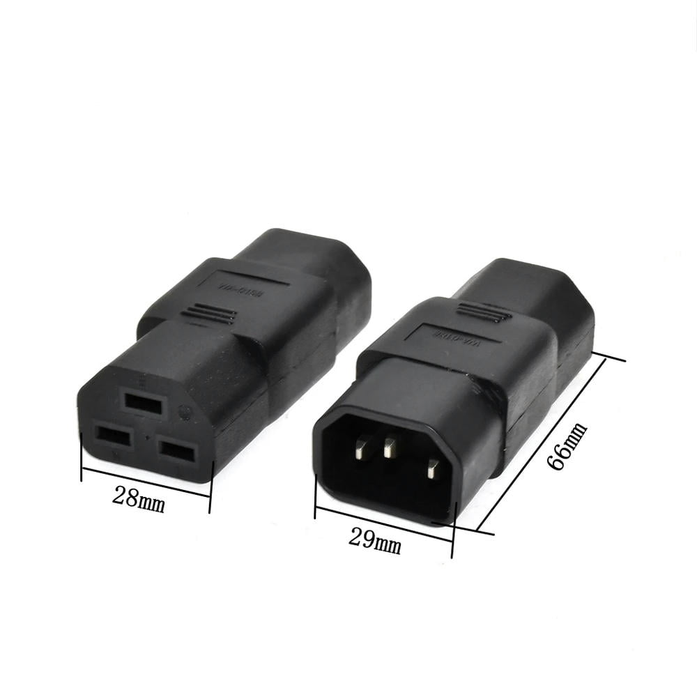 FOR IEC 320 C14 to Female C21 16A to C14 10A Power Connector for PUD ...