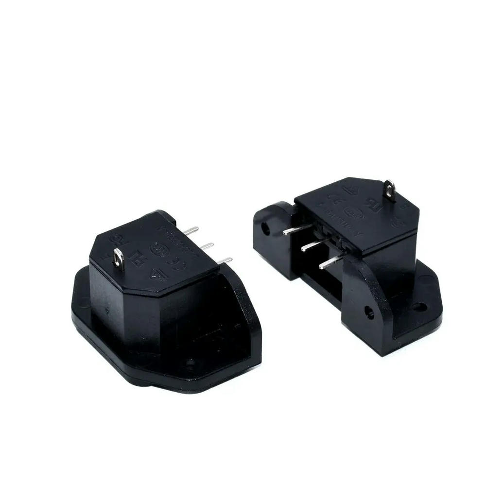 FOR IEC C14 Power 10A 250V 3pins Male Inlet Power Outlet For PDU ...