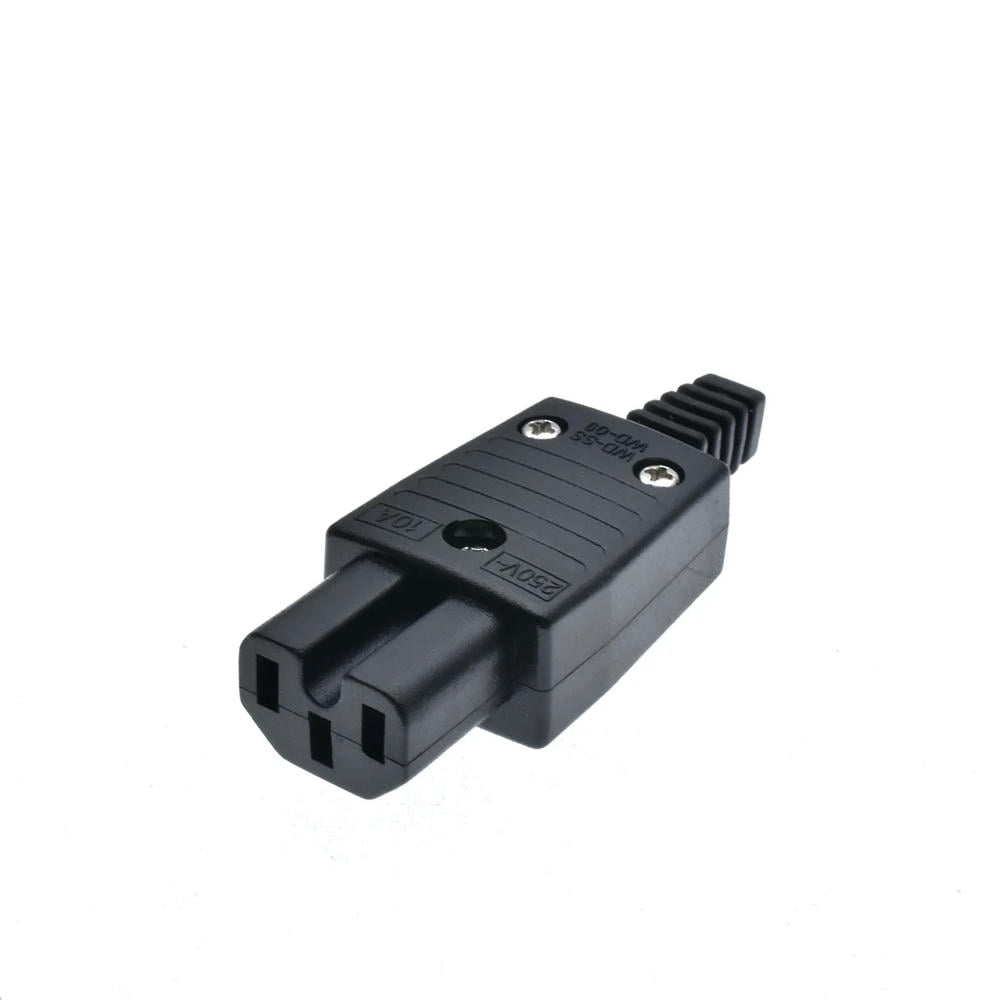 FOR IEC C15 C14 C13 power connector 10A250V 3 prong electric female ...