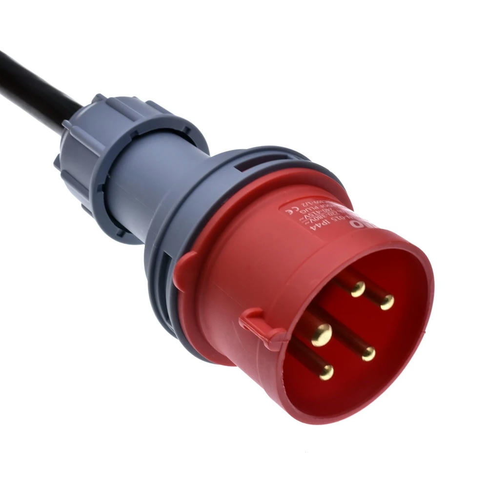 FOR IP44 Waterproof IEC309-2 3P+E+N Industrial power cord,16A Male to ...