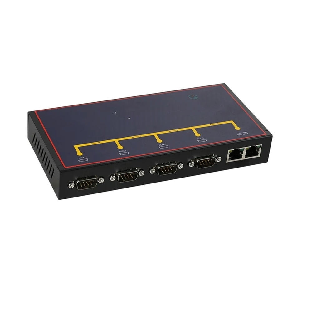 FOR Industrial Grade Serial Server 4 port Serial RS232/485/422 Device ...