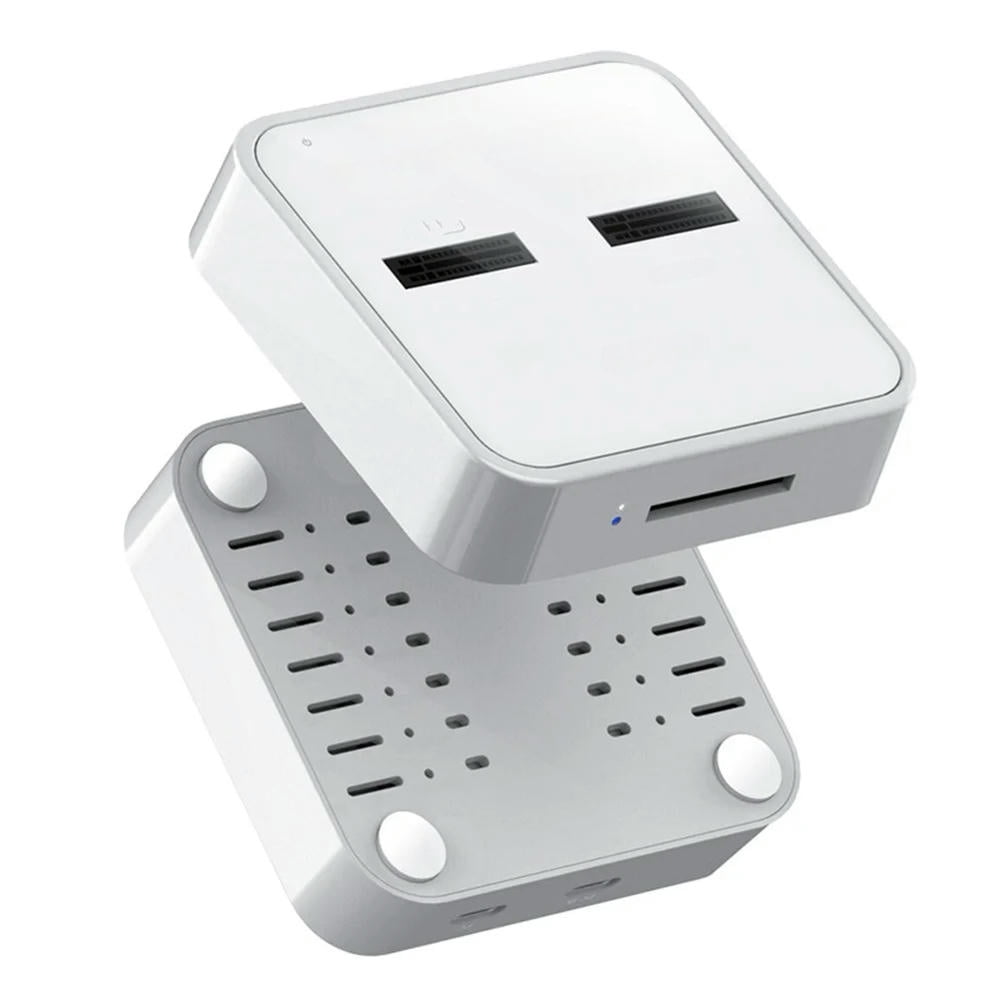 FOR K3016SD Dual M.2 SSD Docking Bay 10Gbps SATA/NVMe SD Card Reader ...