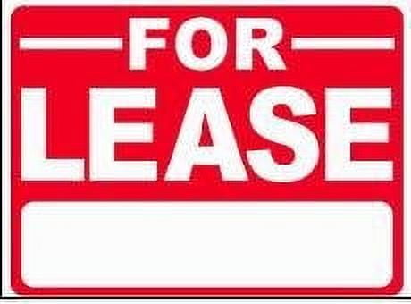 FOR LEASE 18x24 Heavy Duty Plastic Sign - Walmart.com
