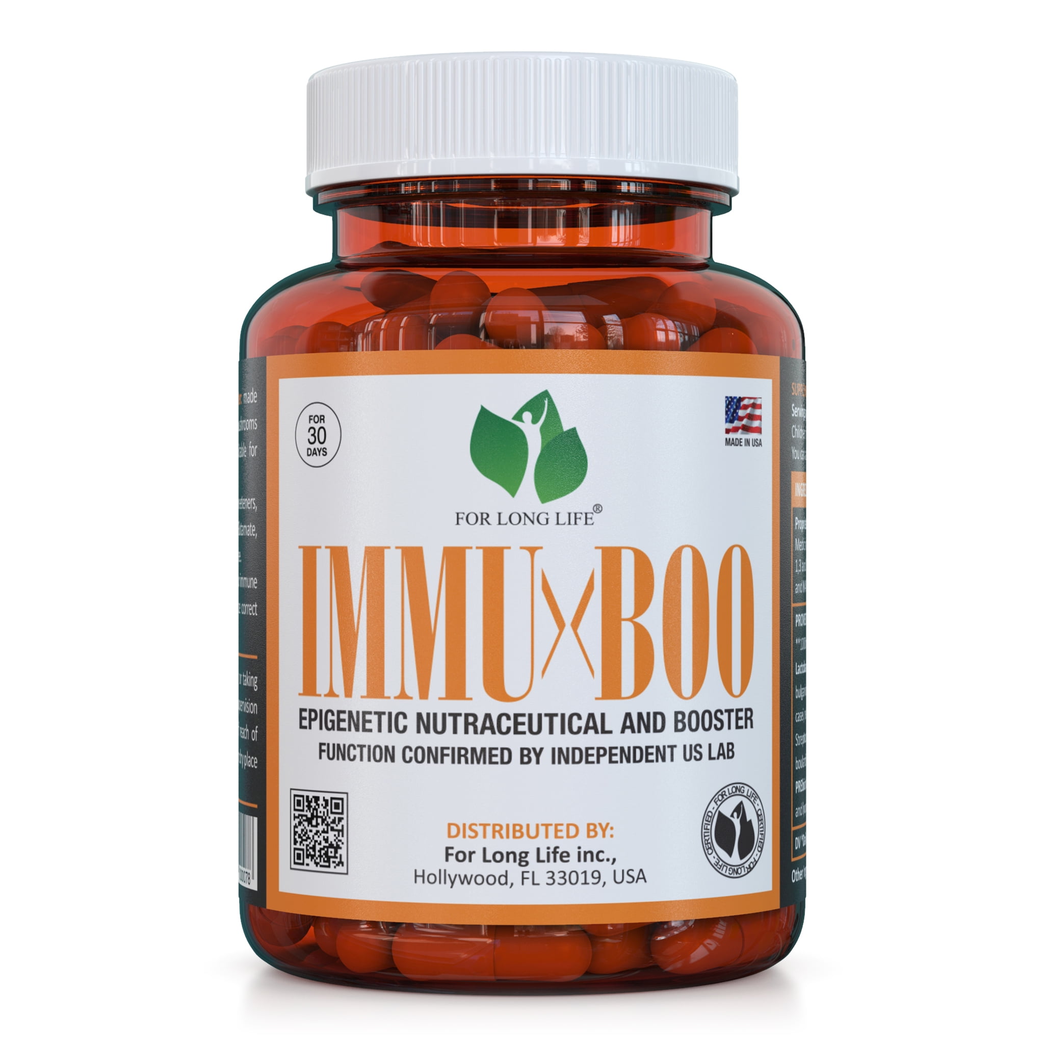 FOR LONG LIFE IMMU BOO | Immune Support Supplement | Strong Vitamin C ...