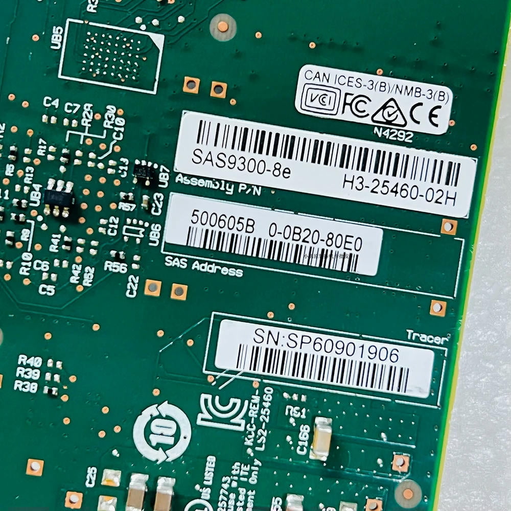 FOR LSI SAS 9300-8e LSI00343 SAS3008 8-Port 12Gb/s HBA Card SATA Pass ...