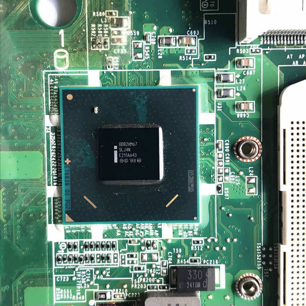 FOR Laptop Motherboard For 17 L702X Series DAGM7MB1AE1 CN-0YW4W5 0YW4W5 ...