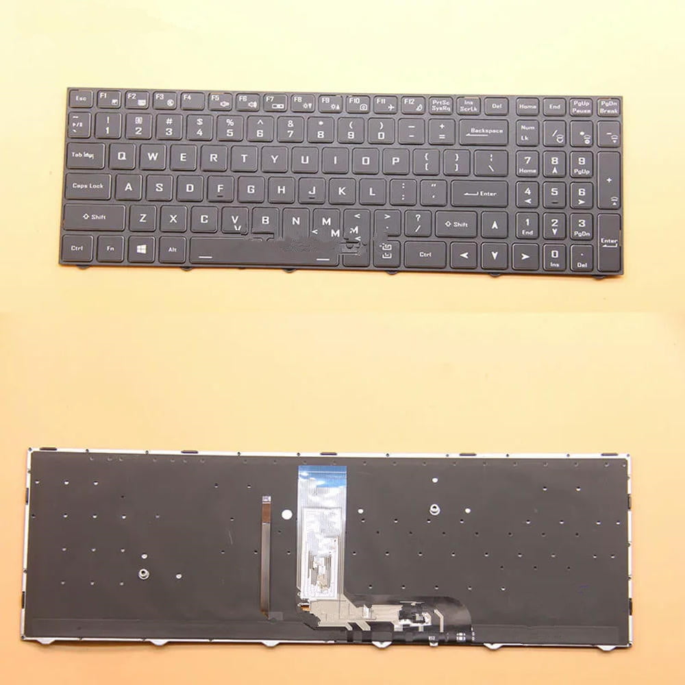FOR Laptop US Backlight Keyboard for NH50 NH55 NH57 NH58 HENIKE T58 Shinelon M7 7000 9000 911MT ...
