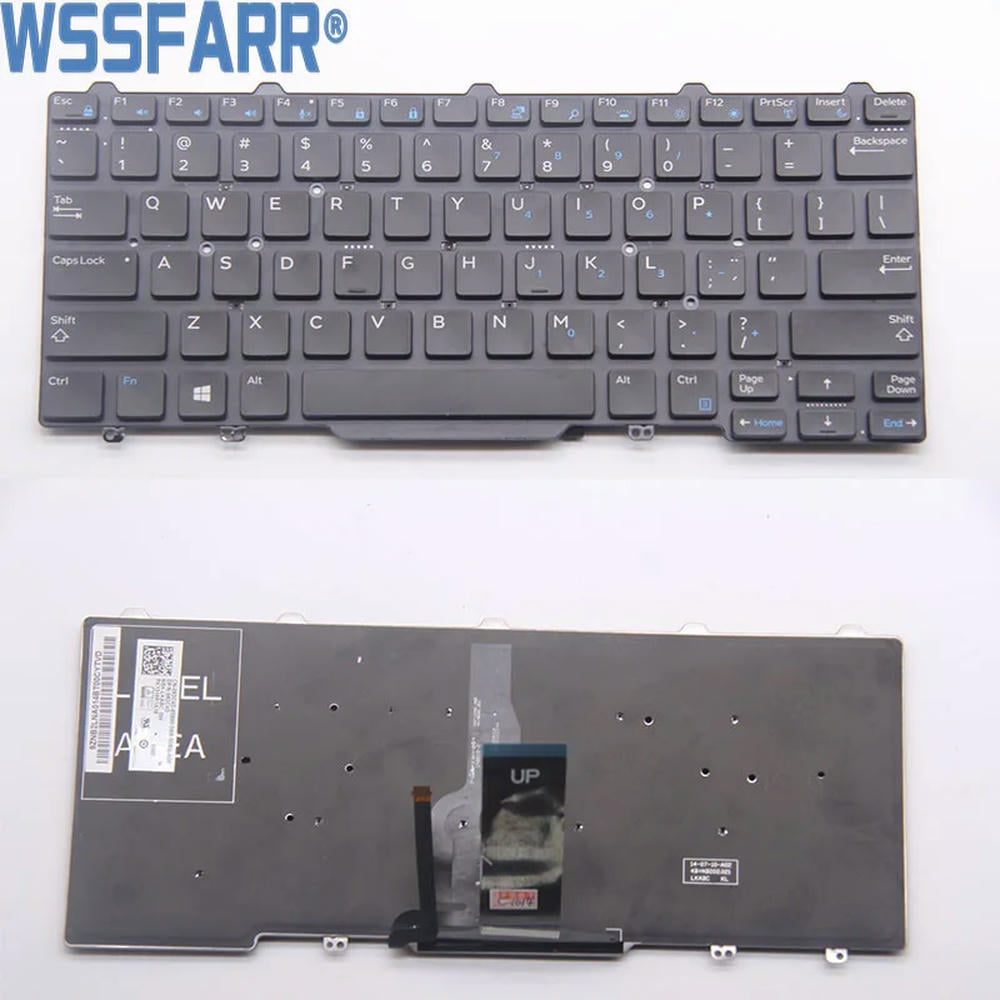 FOR Laptop replacement keyboard E5450 series with backlit US layout ...