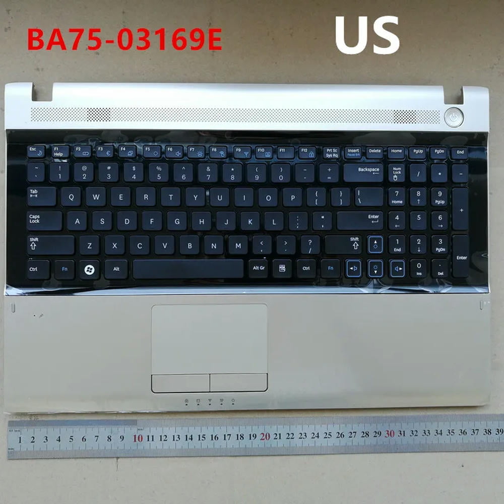 FOR Latin /US/Korean/Germany/UK laptop keyboard with touc ad palmrest ...